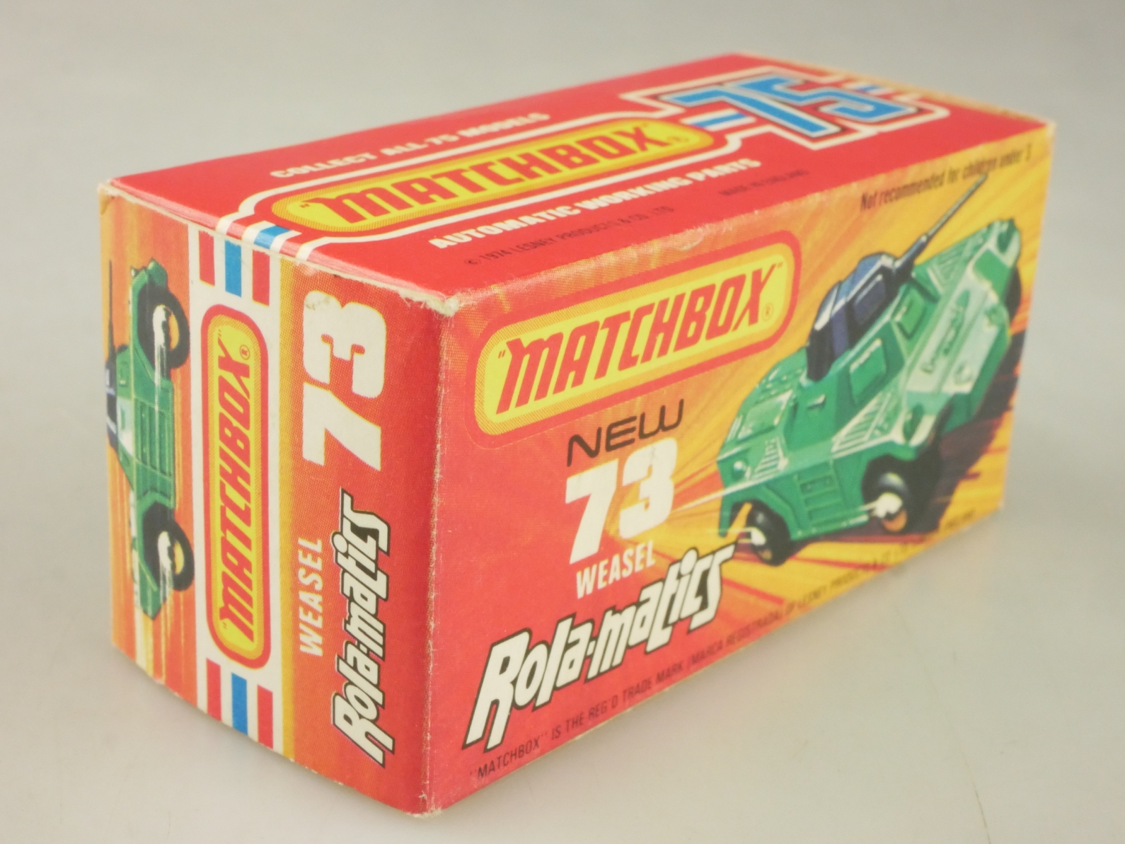 73-B Weasel - 51571 Matchbox Superfast | eBay